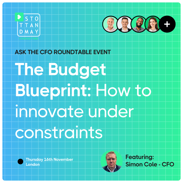The Budget Blueprint | Stott and May Consulting Events