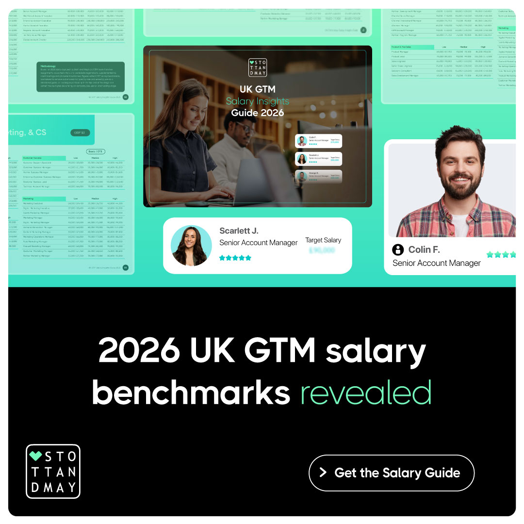 UK GTM Salary Insights Guide 2026 | Stott and May